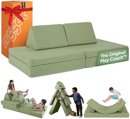 Amazon.com: Nugget - The Original Play Couch for Kids - Modular Foam ...