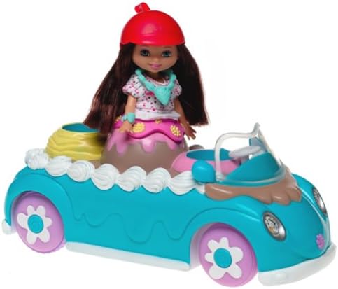 Barbie - Shelly Ice Cream Cruiser Doll : Amazon.co.uk: Toys & Games
