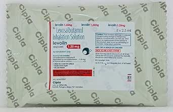 Levolin 1.25 mg - Sachet of 2.5 ml Respules : Amazon.in: Health ...