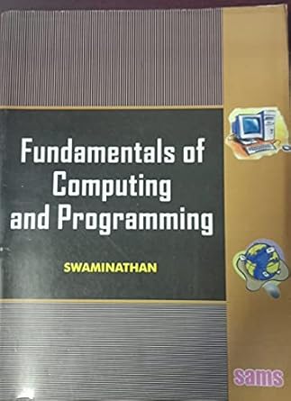 FUNDAMENTALS OF COMPUTING AND PROGRAMMING : Amazon.in: Books
