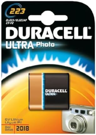 DURACELL Pack of 3 Ultra DL 223A Lithium Photo Batteries: Amazon.co.uk ...