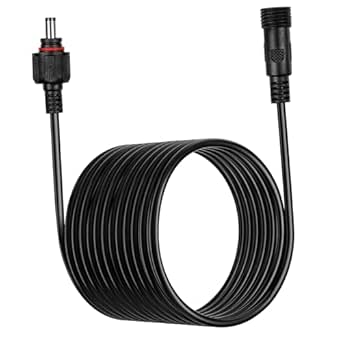 ETHZZLE Extendable Power Wire 5meters Power Plug Extension Wire for ...