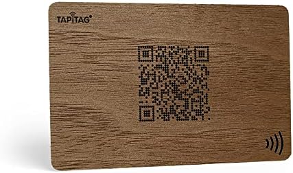 TAPiTAG NFC Tag + QR Contactless Digital Business Card Metal (Gold ...