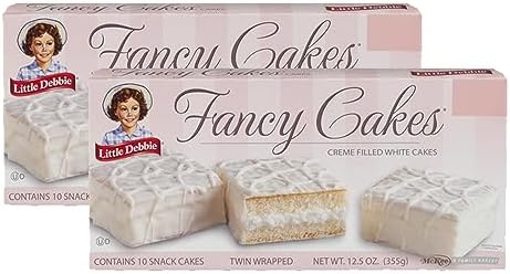 Amazon.com: Little Debbie Fancy Cakes, 4 Boxes of 10 : Grocery ...
