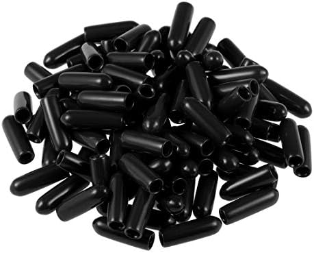 Amazon.com: cobee Rubber End Caps, 40pcs Vinyl Round End Caps for Screw ...