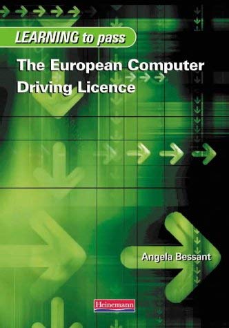 Learning to Pass The European Computer Driving Licence 2nd ed: Amazon ...