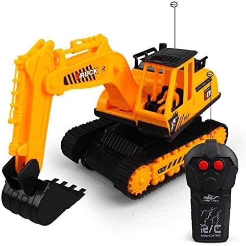 Remote Control Excavator Digger RC Construction Toys for Kids Toy ...