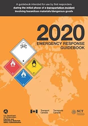 Emergency Response Guide (ERG) - English 2020 Edition: Mancomm: Books ...