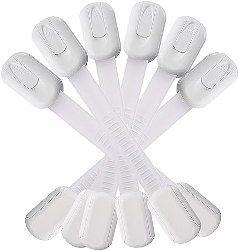 Amazon.com: 3M Adhesive Child Safety Strap Locks by Baby Proof Me, Baby ...