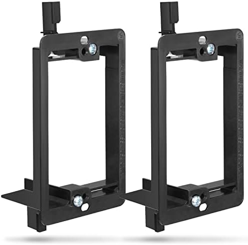 Amazon.com: Fosmon Low Voltage Mounting Bracket (1 Gang, 2 Pack), Low ...