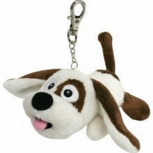 Jumpin Bananas Mini Chuckle Buddies Spotted Dog Key Chain : Amazon.in ...