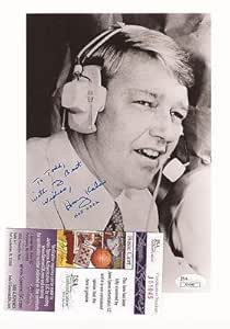 Amazon.com: Harry Kalas Signed Picture - Hof Legend Coa 8x10 Authentic ...