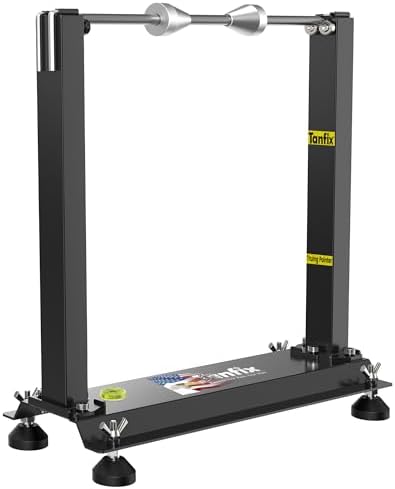 Amazon.com: Tanfix Motorcycle Wheel Balance Stand, Heavy-Duty Single ...