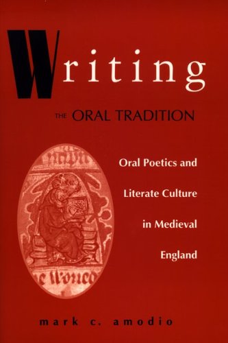Amazon.com: Writing the Oral Tradition: Oral Poetics and Literate ...