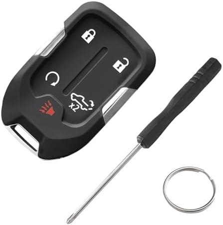 Amazon.com: Key Fob Shell - Without Chip / 5 Buttons Cover Case Shell ...