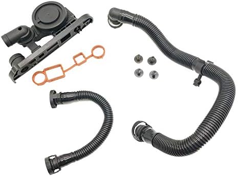 Amazon.com: Bapmic 06F103235A 06F103235A Crankcase Vent Valve Breather ...