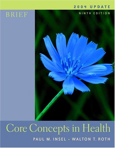 Core Concepts In Health Brief 2004 Update w/PowerWeb/OLC Bind-in Card ...