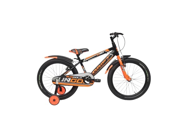 Buy Sun Gold Cycle for Boys and Girls Kids Orange Bicycle with ...