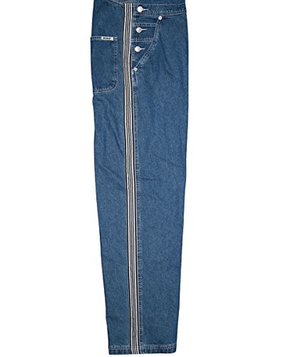 Revolt Women's Classic Denim Bib Overalls PVJ6032. DARK WASH M Apparel ...