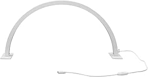 Half Moon LED Table Lamp, Half Moon Desk Lamp for Beauticians, Nail ...