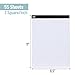 Mr. Pen- Graph Paper, 2x2 (2 Squares per inch), 8.5"x11", 55 - Want It All