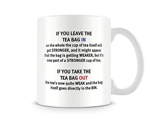 Buy ABCI Tea Bag in Or Out (Brexit) - Printed Funny Mug - Great Gift ...