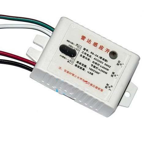 Buy 220~240 Microwave Radar Active Motion Sensor Better Than PIR Motion ...