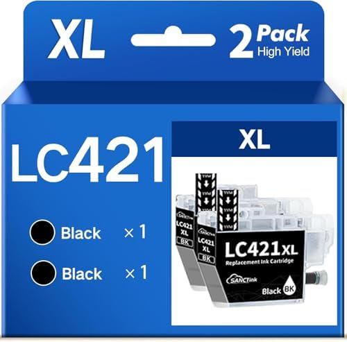 starink LC421XL Ink Cartridges Compatible with Brother LC-421XL LC-421 ...
