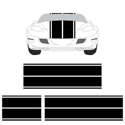 Pontiac Firebird Trans Am Dual Rally Racing Stripes Vinyl - Want It All