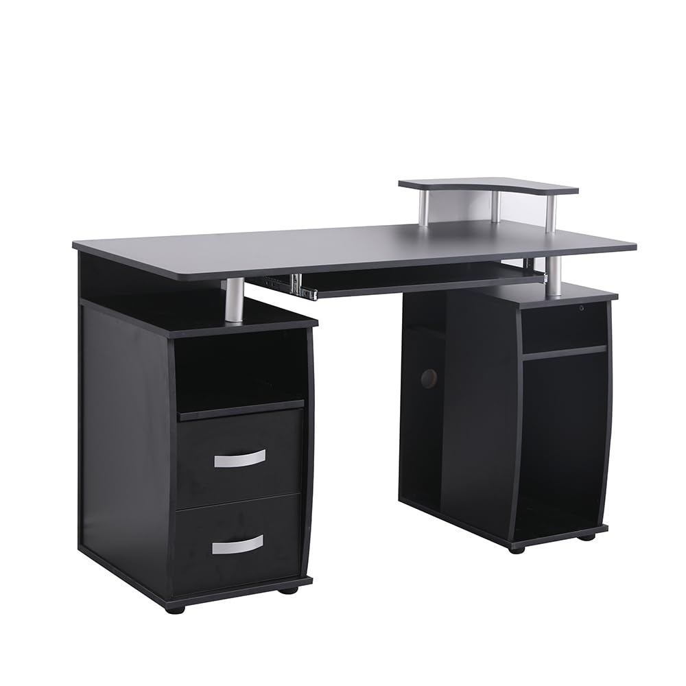 Home Source Apollo Computer Desk PC Laptop Table Home Office Study ...