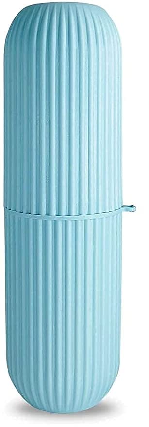 SR Toothbrush Capsule Shape Container Case Box Storage Organizer Cover ...