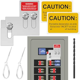 Generator Interlock Kit Suitable for Square D QO or Homeline 100 or 125 ...