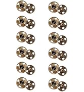 Amazon.com: Meikeer 100 Sets Sew on Snaps Sewing Snaps for Fabric Metal ...