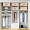 ASelected Large set of 2 storage boxes 50 x 40 x 20 CM Cupboard ...