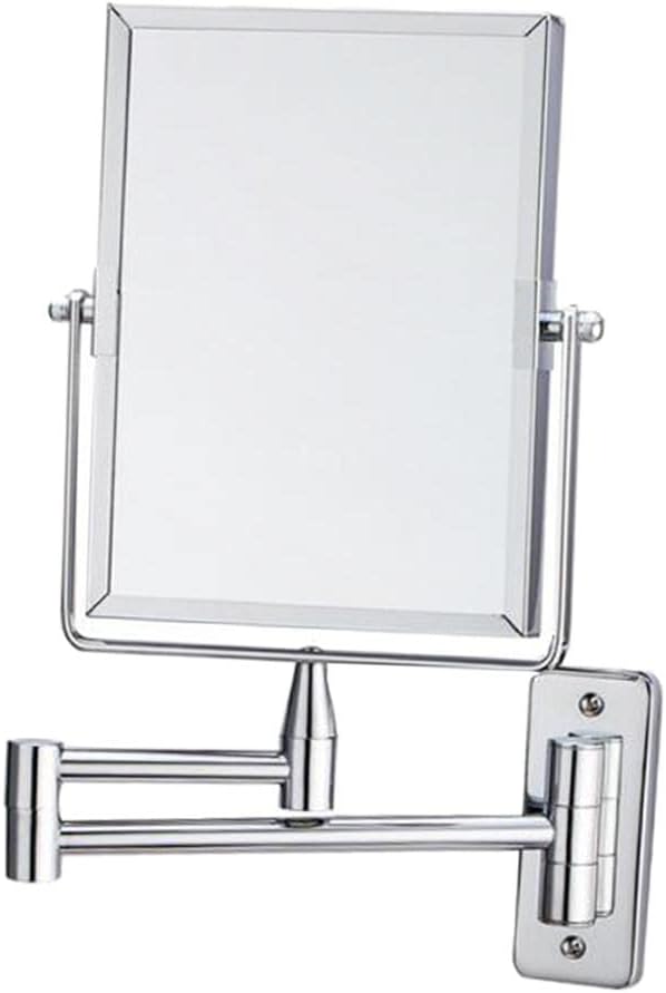 Amazon.com - Jojomis Square Wall Mount 1X/2X Magnified Double Sided ...