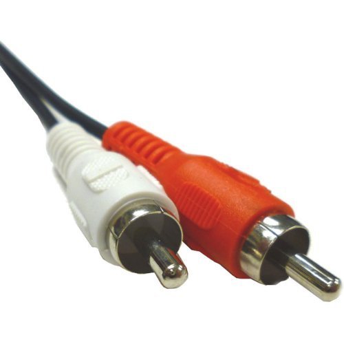 Amazon.com: Professional Cables Stereo Left & Right Red & White - 6 FT ...