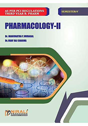 PHARMACOLOGY - II eBook : Dr. Manjunatha P. Mudagal, Dr. Uday Raj Sharma: Amazon.in: Kindle Store