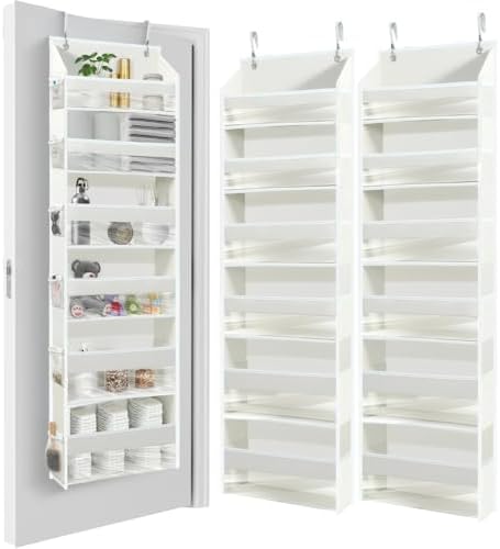 Amazon.com: HOMELUX THEORY UPGRADED 6 Tiers Over The Door Organizer ...