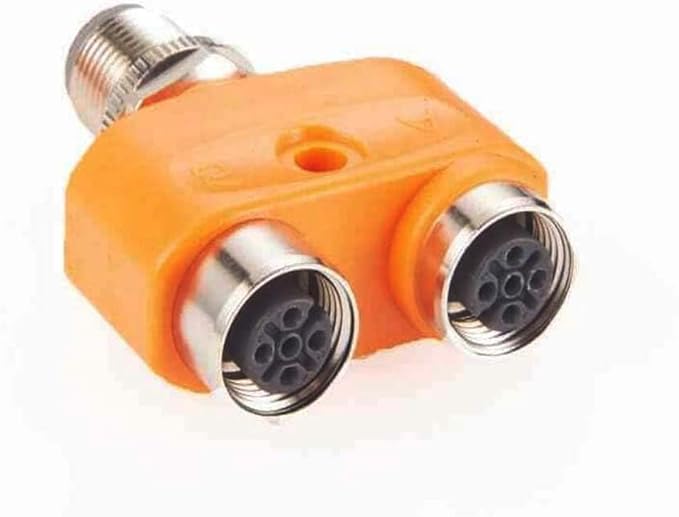 GXMRHWY EBC113 Y Splitter M12 Y Type Adapter A Code 4 Pin Male to Dual ...
