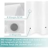 Amazon.com: Mrs Awesome Extra Long Shower Curtain Liner with 6 Magnets ...