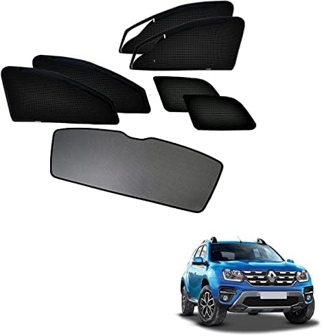 Kozdiko Car Side Window Curtains Zipper with Dicky Magnetic Sunshades ...