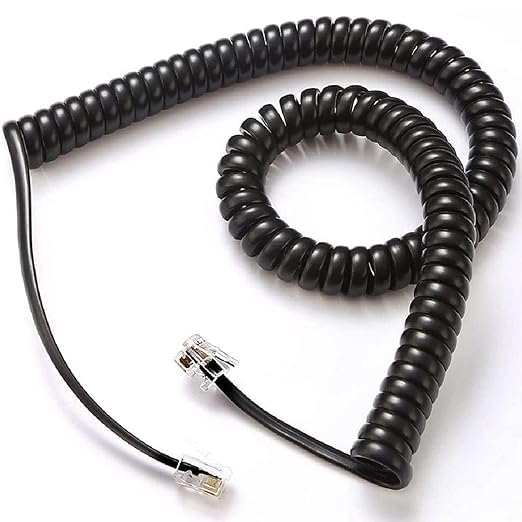 Handset Cable | receiver cable | spiral cord | Curly Cords made for ...