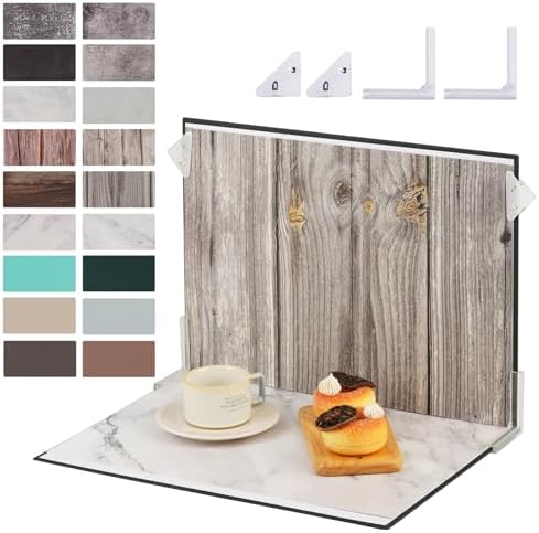 HengMing Photo Backdrop Kit 30x40 cm for Small Product Photography ...