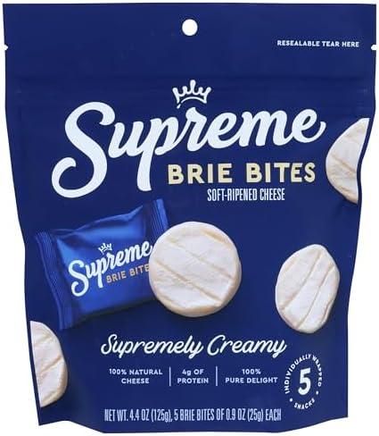 Amazon.com: SUPREME Supremely Creamy Brie Bites, 4.4 OZ : Grocery ...