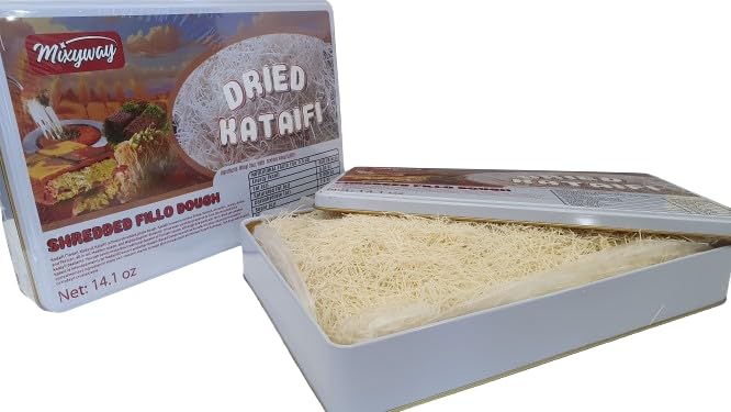 Amazon.com: Kataifi Shredded Fillo Dough for Dubai Chocolate Bar ...