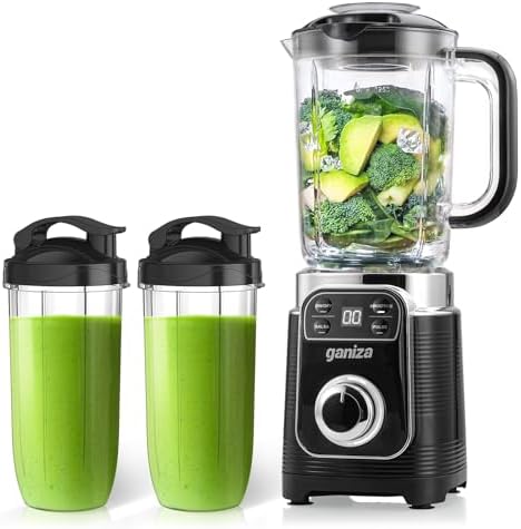 Ninja BN751C, Professional Plus Blender DUO With Auto-iQ, Black , 1200W ...