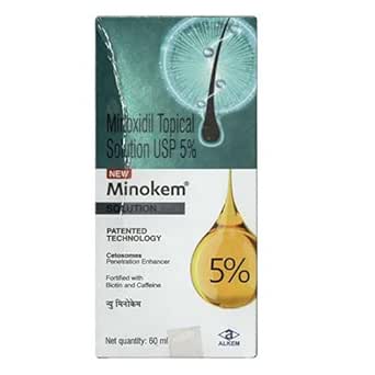 Minokem New 5% - Bottle of 60ml Solution : Amazon.in: Fashion