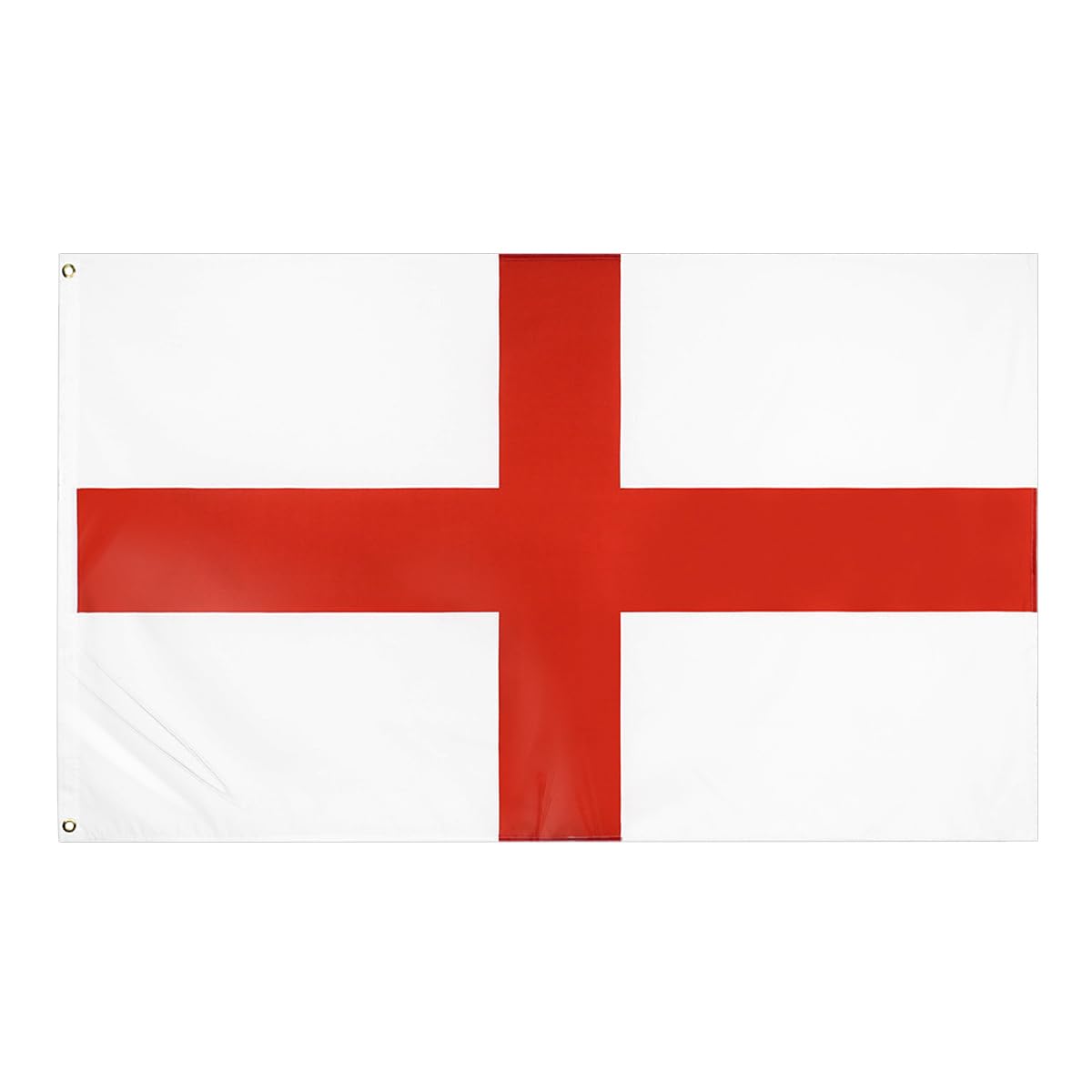 England Flags 5ft x 3ft Large Double Side England Flags with Brass ...