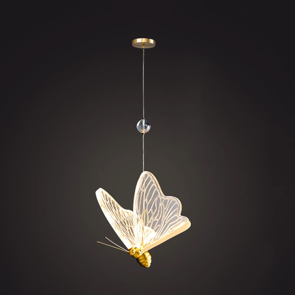 Butterfly Light Fixture Butterfly Pendant Ceiling Light By Unique's