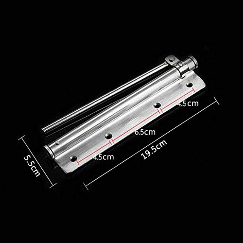 PRAV® Wooden Door Closer Slow Closing Control Spring Latch Stainless ...